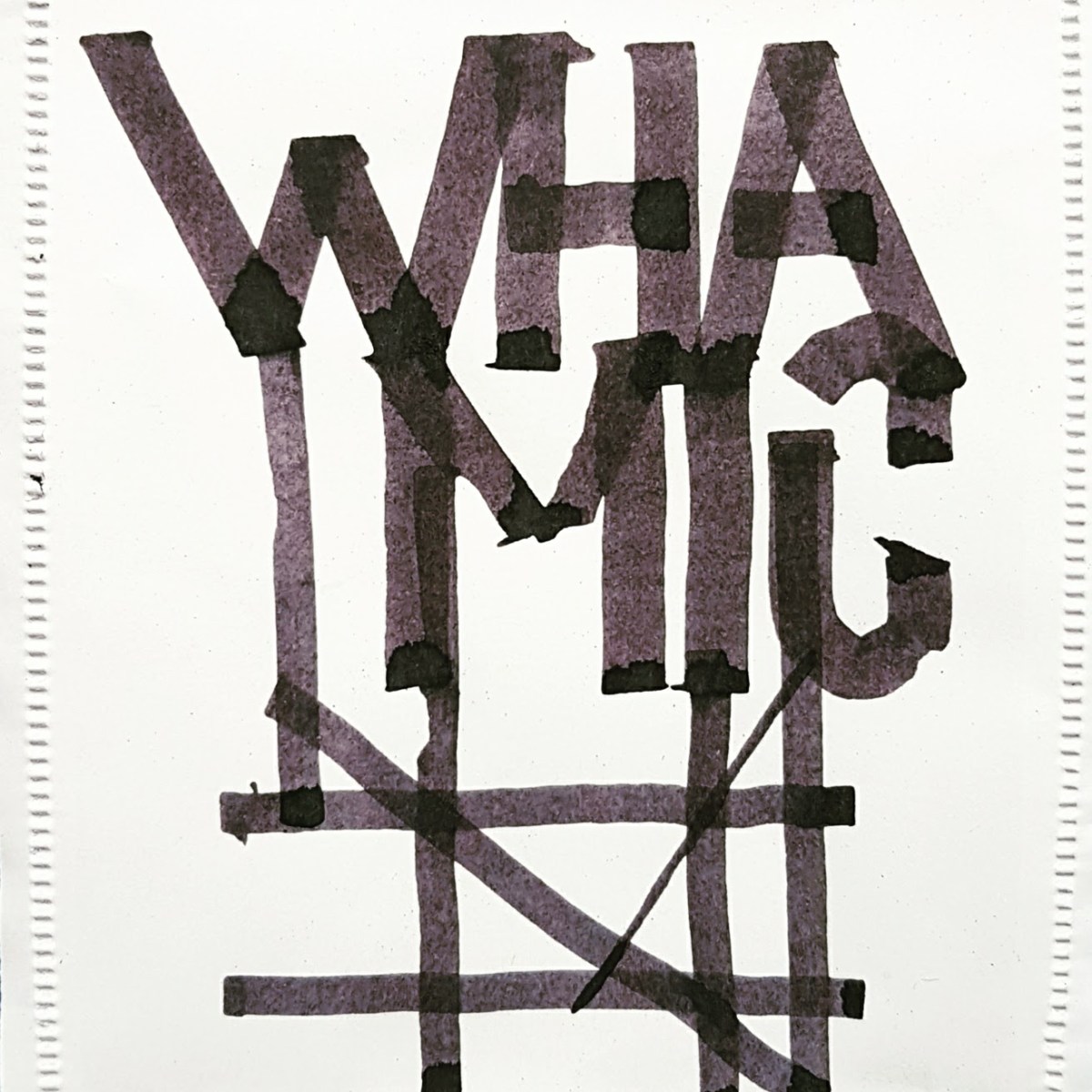 Dibujos en sobres de saquitos de té · 2000 – 2016 – Adrian Manavella